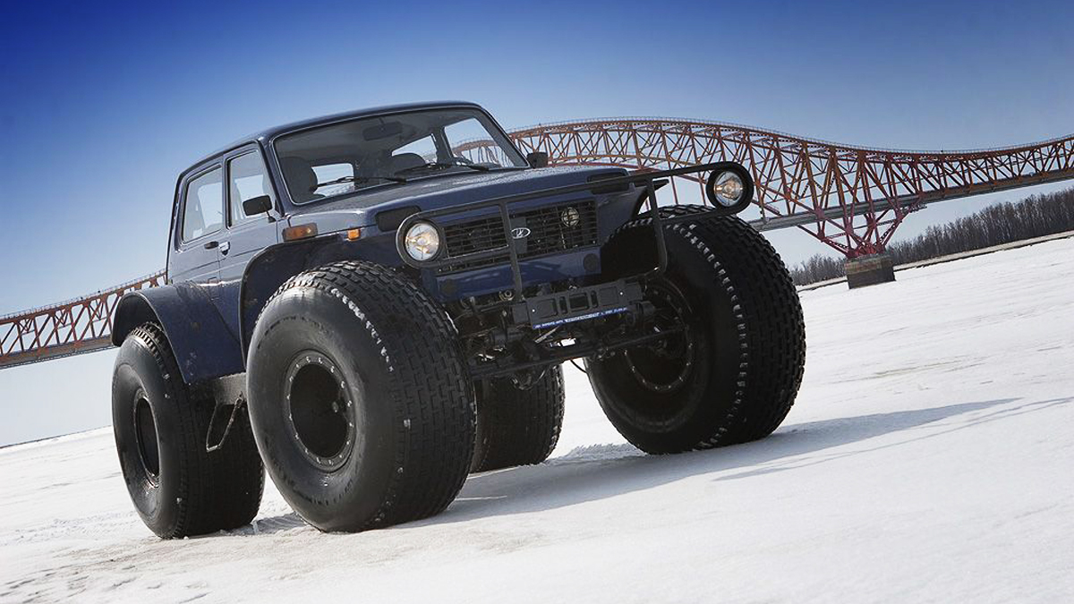 Šialené SUV z Ruska: Lada 4x4 Bronto! | Autobazar.EU
