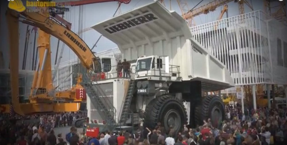 Najbrutálnejšie vozidlá sveta: Liebherr T-284 s výkonom 4023 koní ...