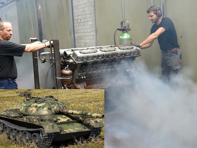Video: Motor z tanku T54 štartuje po 28 rokoch! | Autobazar.EU