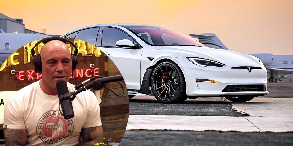 Konšpirátor Joe Rogan vlastní luxusnú Teslu S Plaid. Firma, ktorá auto ...